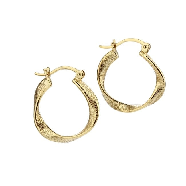 Aqua Dulce øreringe - Twisted Creol